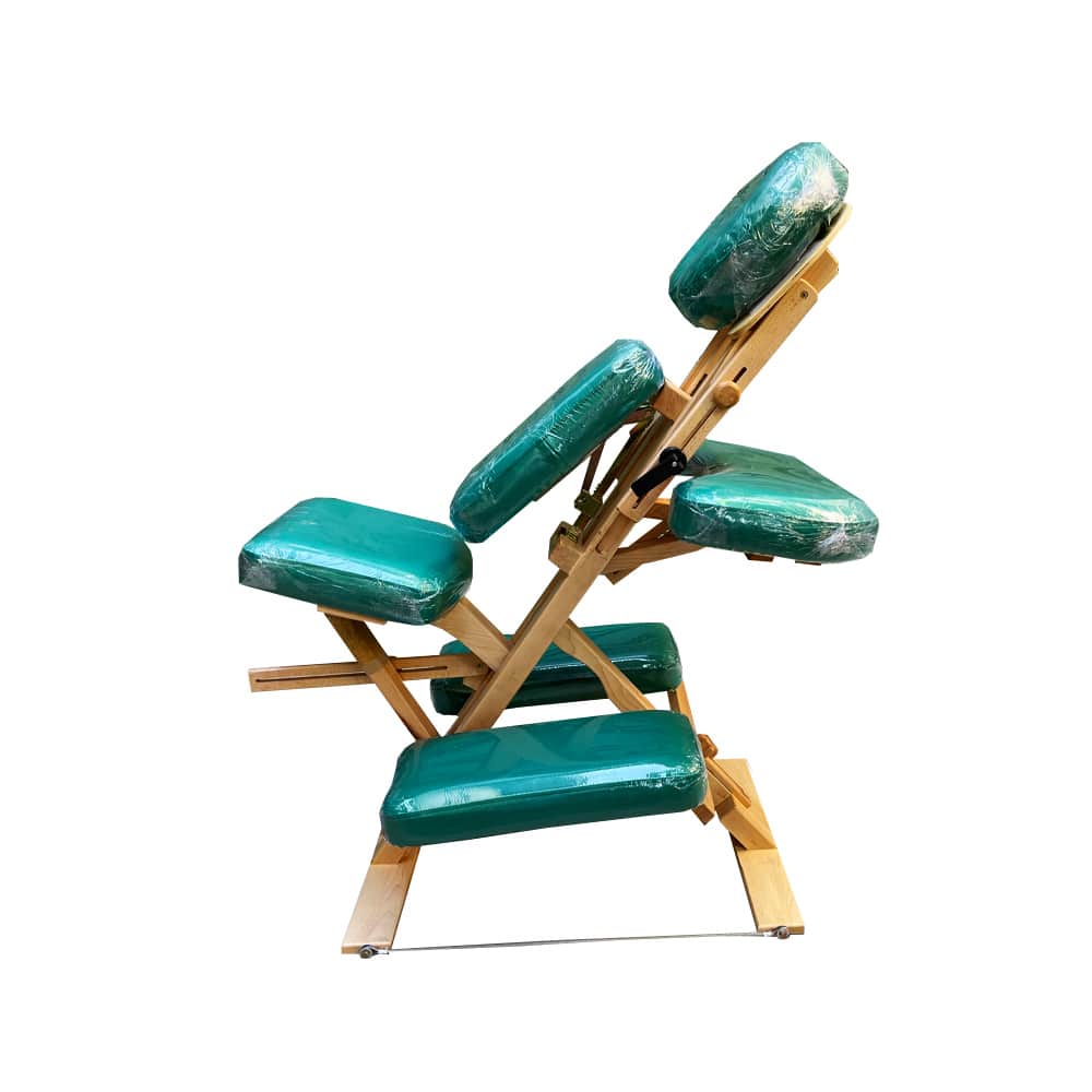 Black Steel Shoulder and Massage Chair with Face Rest non-adjustable ...