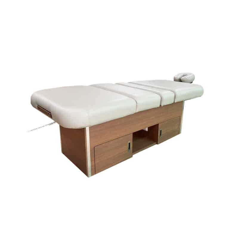 Laminate Finished Electric Motor adjustable Spa Massage Table Bed with ...